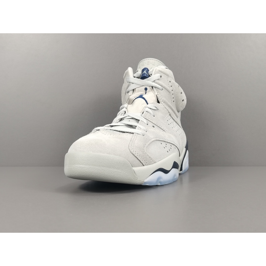 Air JORDAN 6 RETRO GEORGETOWN BLUE AJ6 รองเท้าสนีกเกอร์ รุ่น AJ6 (ของ ...