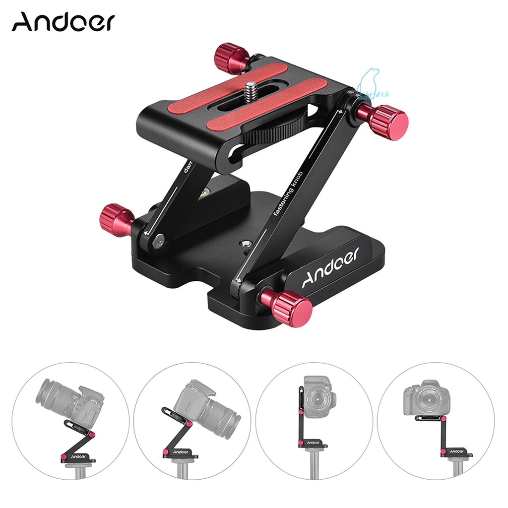 Andoer ด่วน Slider Z Flex DSLR รางจานบอลอลูมิเนียม Stabilizer Holder ...