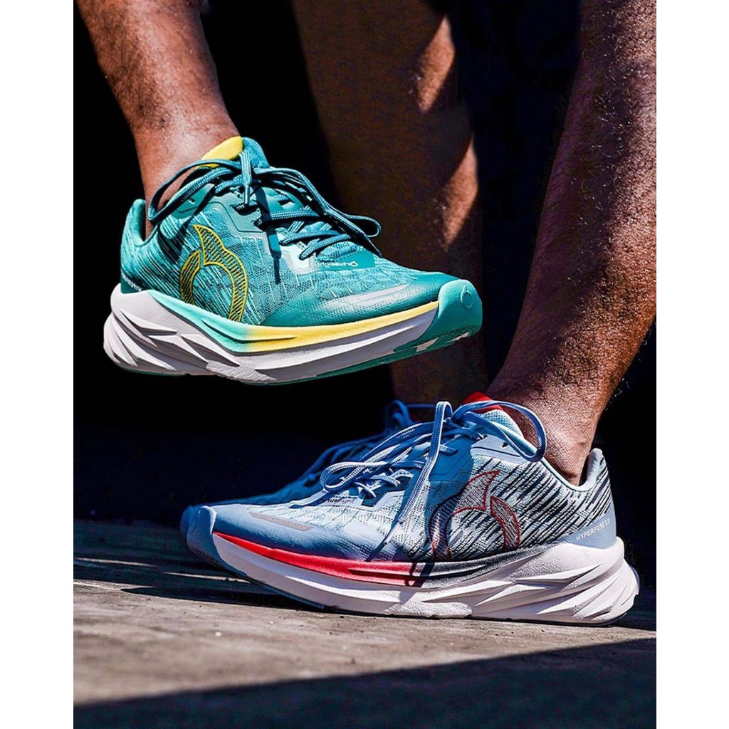 ortuseight hyperfuse 2.0 tosca white lime / air force sepatu running ...