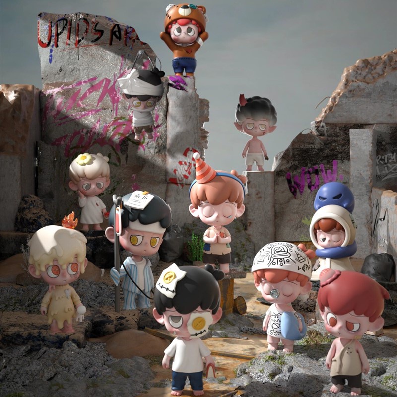 EMOR OUTSIDER Blind Box บุคคลภายนอก กล่องตาบอด สไตล์ที่เลือกได้ น่ารัก ...