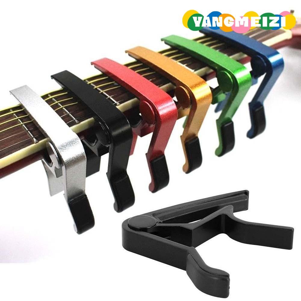 Yangmezi กีตาร์ Capo Spring Trigger แบบพกพา Fast Release Acoustic/ไฟฟ้า ...