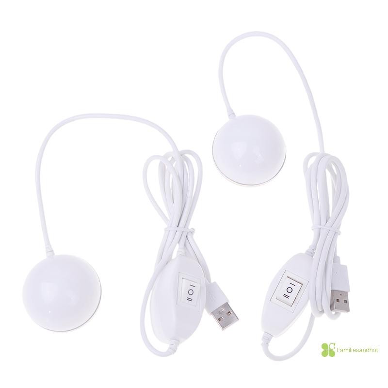 Familiesandhot> 1Pc USB 5V Mini LED หอพัก Night Light แม่เหล็กแบบพกพา ...
