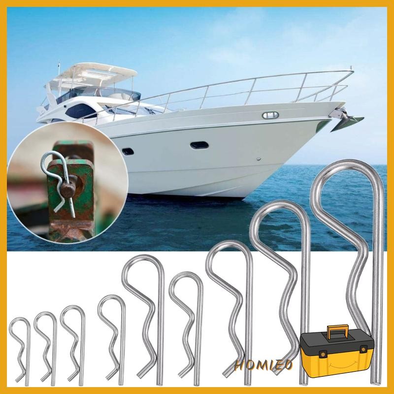 Homie อเนกประสงค์ R คลิปยึด R สไตล์ Cotter Pins ชุดหมุดทนการกัดกร่อน ...