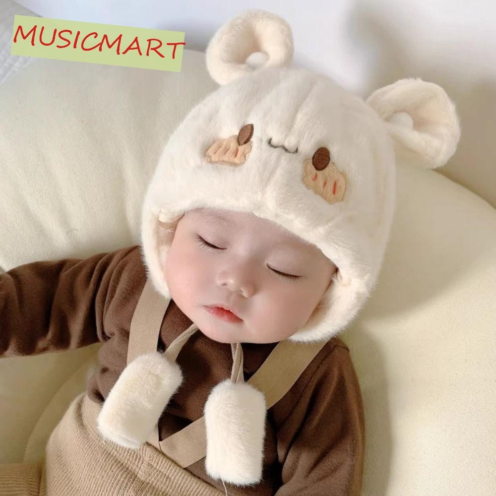Musicmart หมวกหมีเด็ก,กลางแจ้งฤดูหนาวทารกแรกเกิด Bonnet หมวก,น่ารัก ...