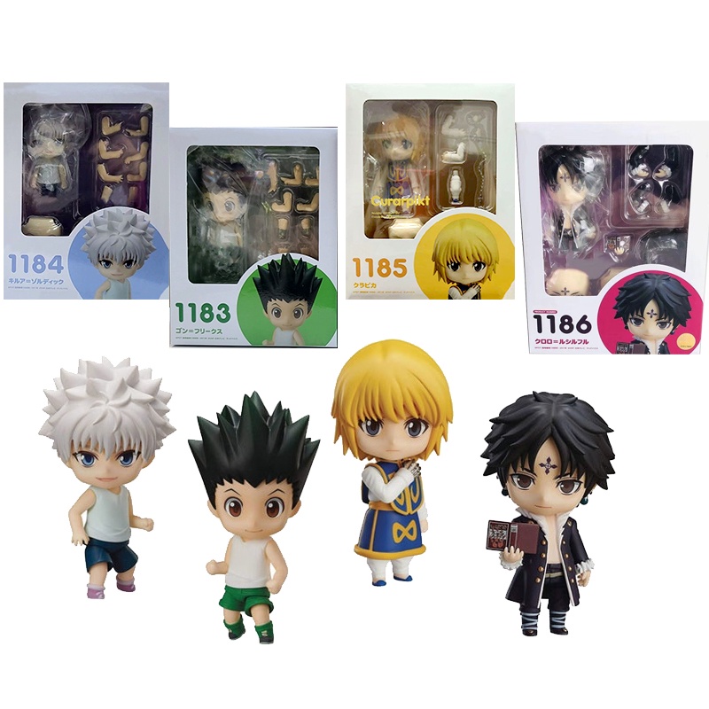 Nendoroid Hunter×Hunter โมเดลฟิกเกอร์ Pvc รูป Gon Freecss 1183 Killua ...