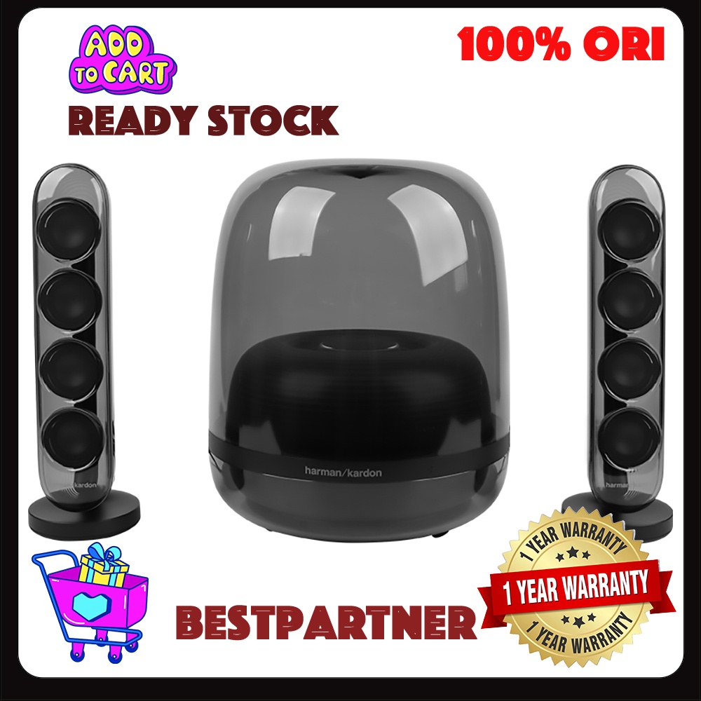 Harman Kardon SoundSticks 4 Bluetooth home table Speaker -Best partner ...