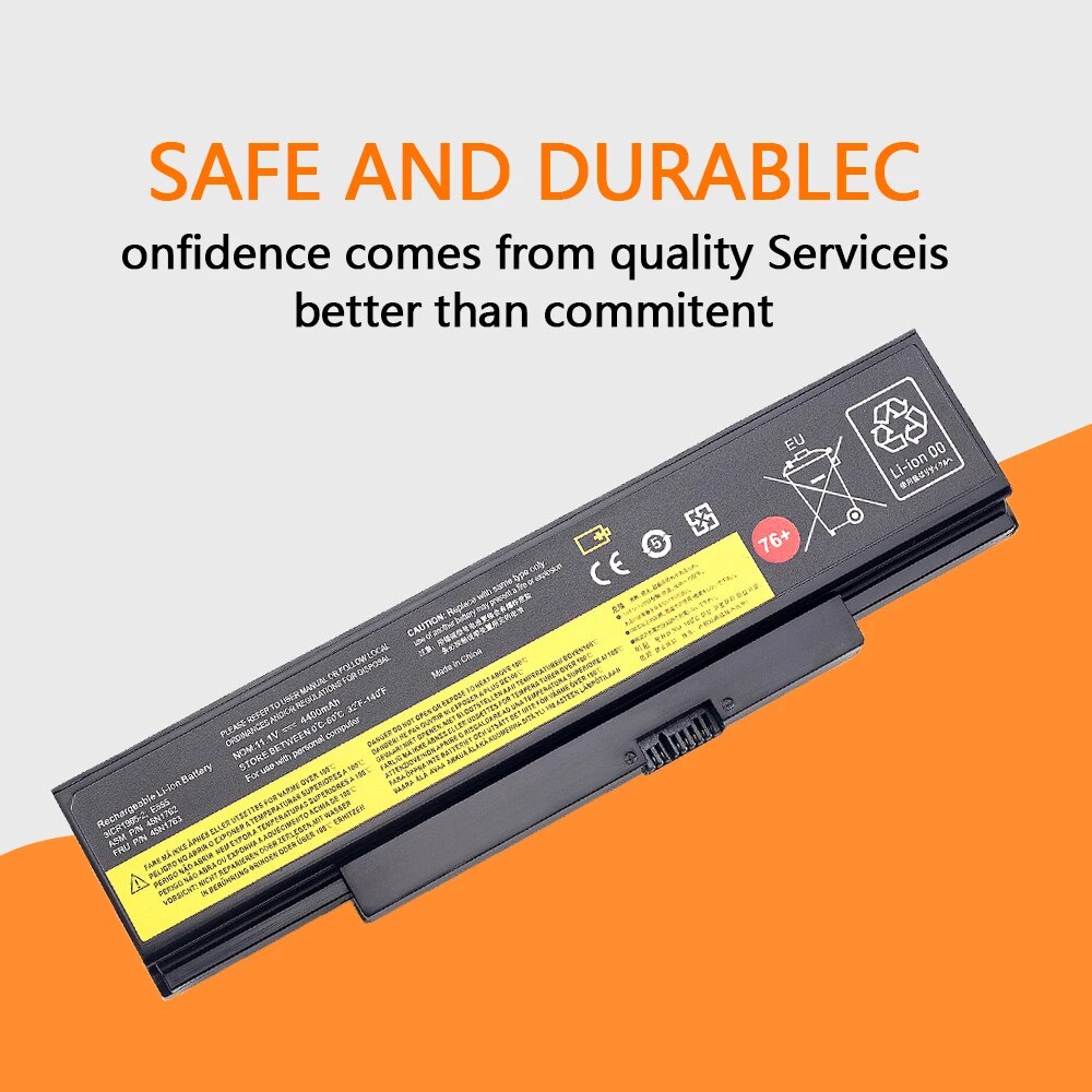 แบตเตอรี่แล็ปท็อป 76+ Lenovo ThinkPad E550C E560 E565C E555 E55045N1759 45N1758 45N1760 45N1761 ...