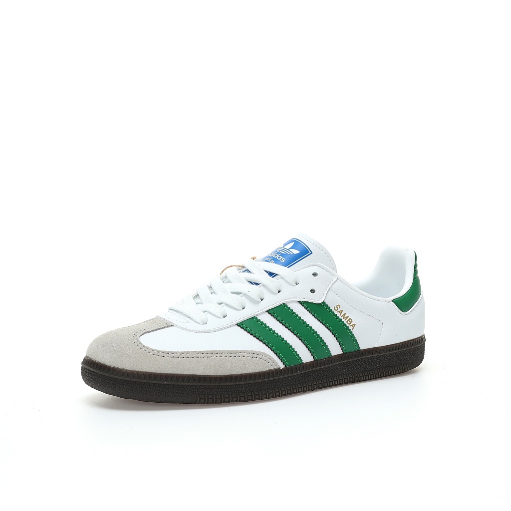Genuine Adidas Originals Samba OG ผู้ชายและผู้หญิงสบาย ๆ ร้อยชิ้นฟุตบอล ...