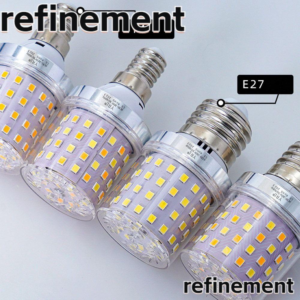 Refinement โคมไฟระย้า LED E27 E14 B22 B15 E26 E12 อลูมิเนียม 220V สว่างมาก อบอุ่น สําหรับติด ...