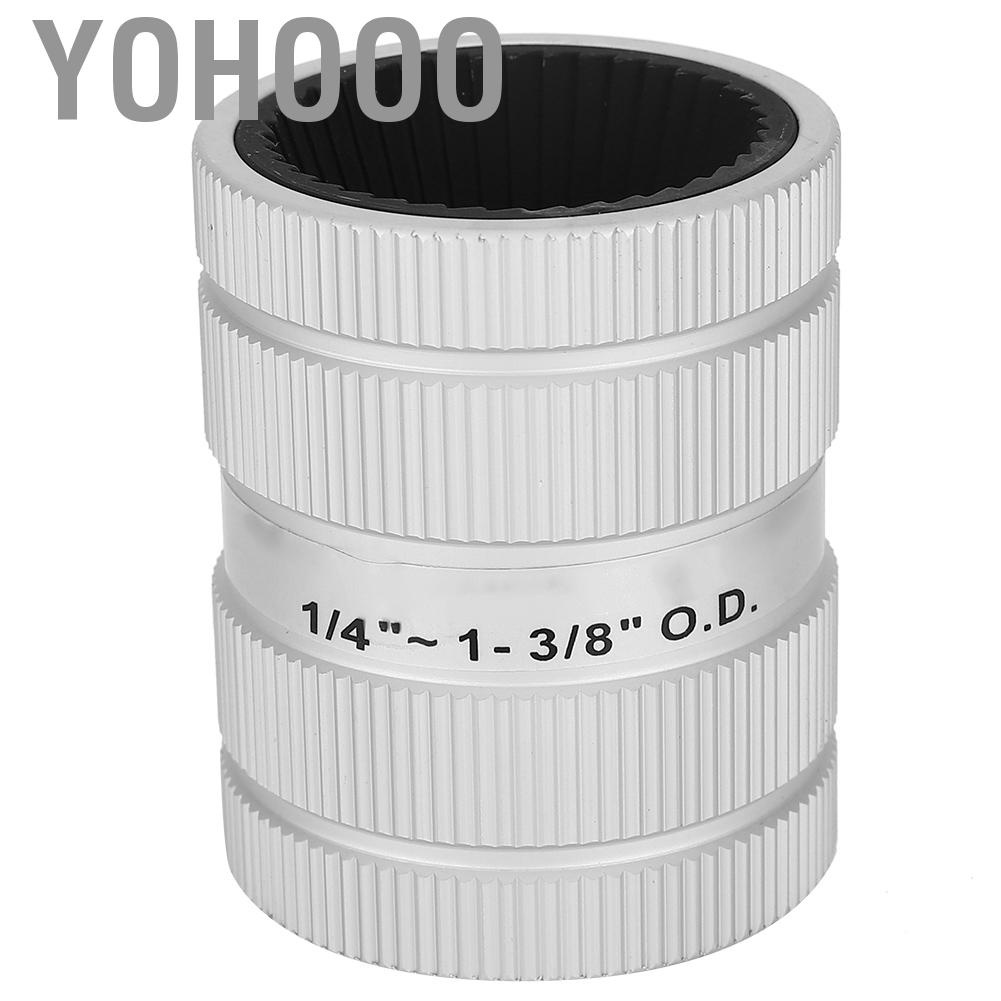 Yohooo Inner-Outer Reamer Stainless Steel Deburring Chamfer Tool 1/4in ...