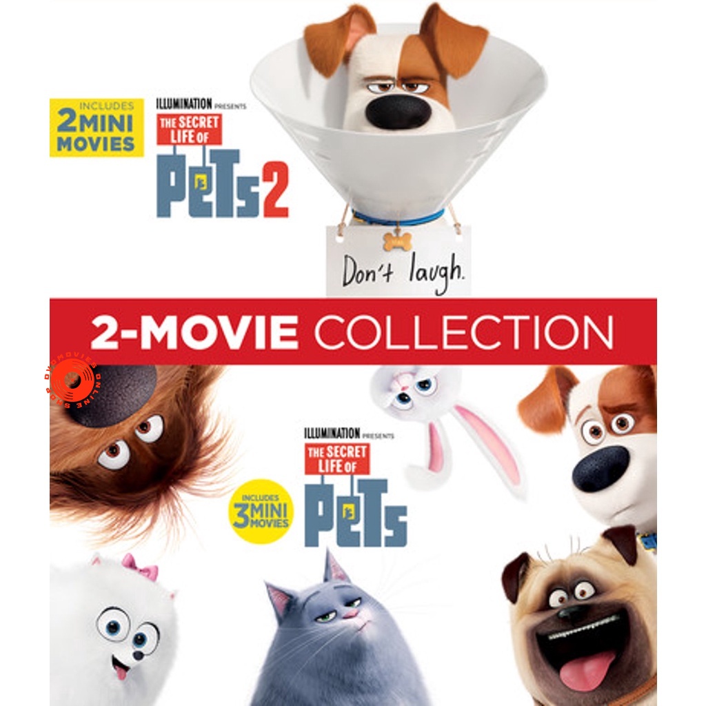Blu-ray The secret life of pets เรื่องลับแก๊งขนฟู ภาค 1-2 Bluray Master ...