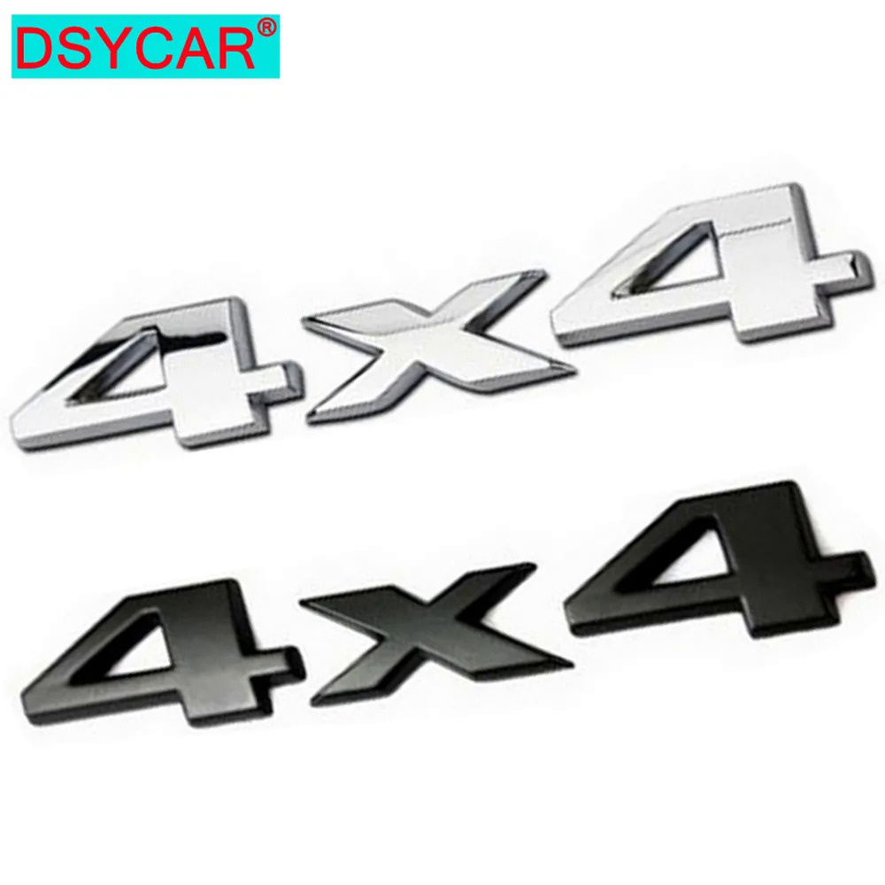 DSYCAR 3D 4x4 Four wheel drive Car sticker Logo Emblem Badge Decals Car ...