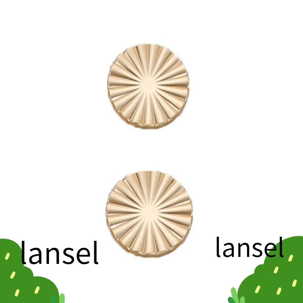 Lansel มือจับลิ้นชัก อลูมิเนียม ทรงกลม สีทอง 36*23 มม. 2 6 ชิ้น ...