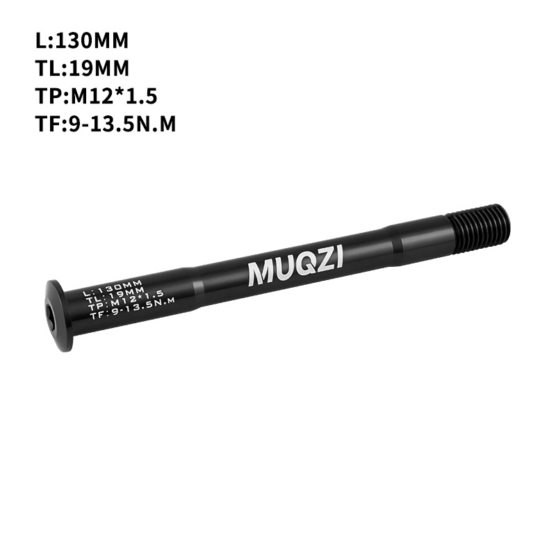 Muqzi Thru Axle เพลาดุมล้อหน้า หลัง 15x100 15x110 12x100 12x142 12x148 สําหรับรถจักรยานเสือภูเขา ...