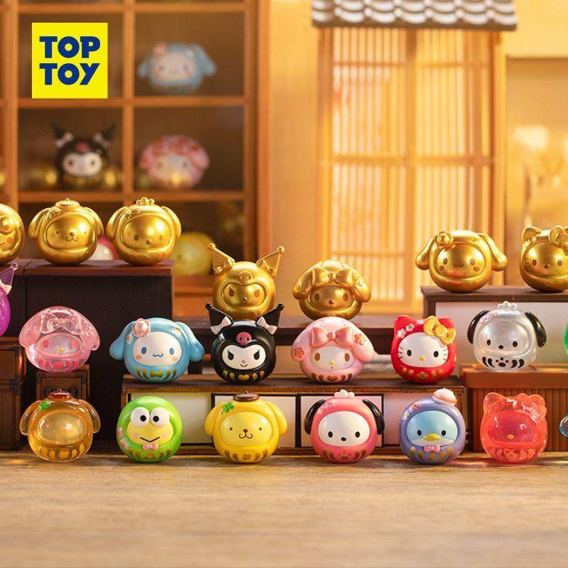 Toptoy ของแท ้ Sanrio Family MINI Dharma Mystery Bag น ่ ารัก Bean Kuromi Melody รูปของขวัญการ ์ ...
