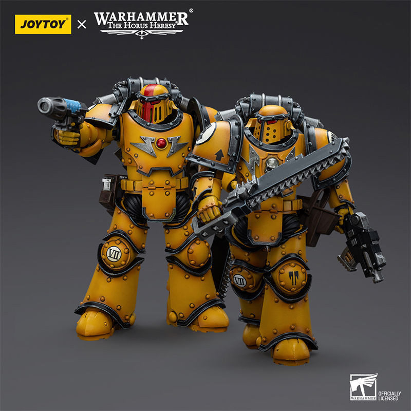 Joytoy Dark Source Warhammer Horus Troublemaker MKIII Legion Tactical ...
