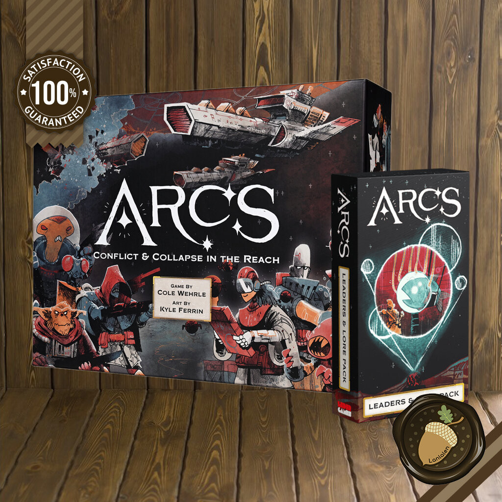 Arcs Core Box + Leaders and Lore Pack Bundle Board Game บอร์ดเกม ...