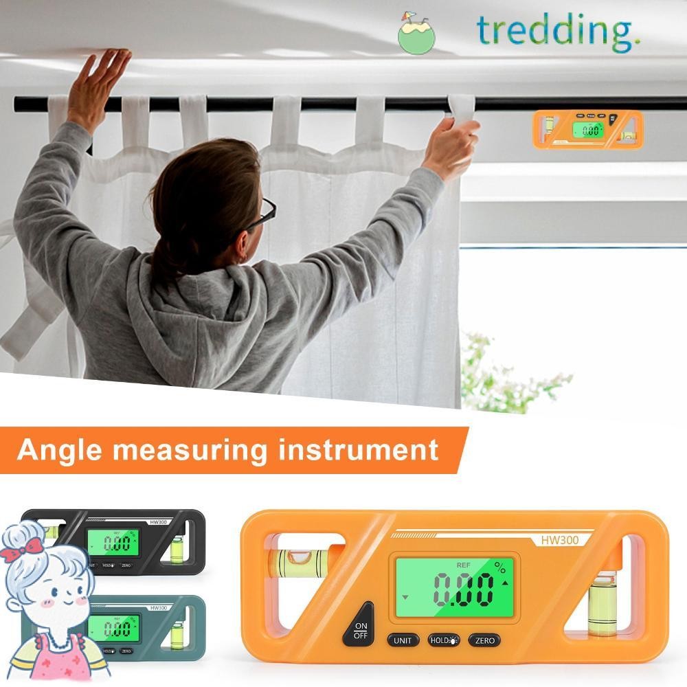 Tredding491 Digital Inclinometer Universal อิเล็กทรอนิกส์แบบพกพา Bevel ...