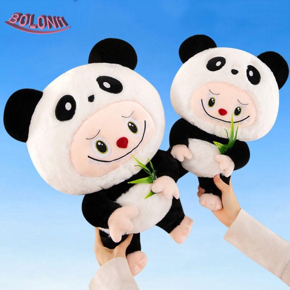Bo Panda Labubu ของเล่นตุ๊กตา, น่ารัก Big Eye Labubu ตุ๊กตาตุ๊กตา, ตลก ...