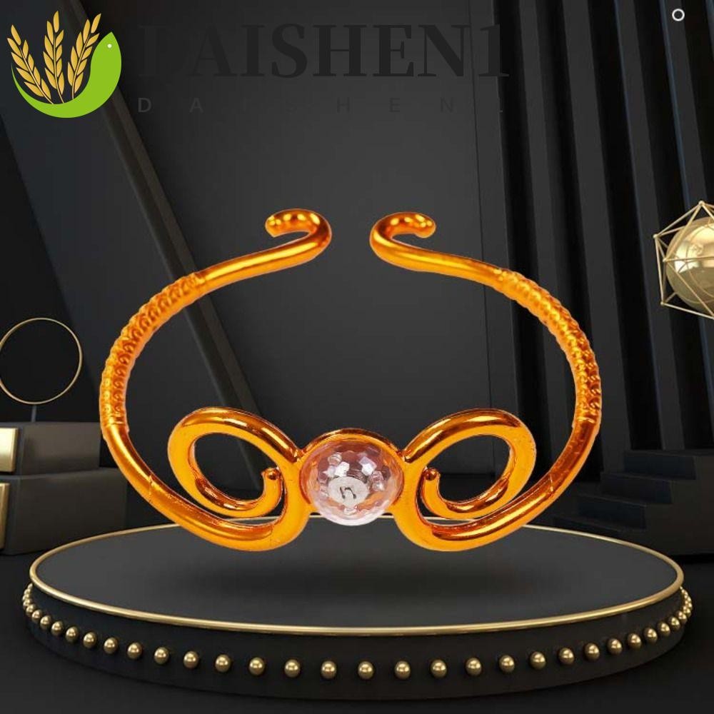 Daishen1 Luminous Gold Hoop, Monkey King Light Up Black Myth Wukong ...