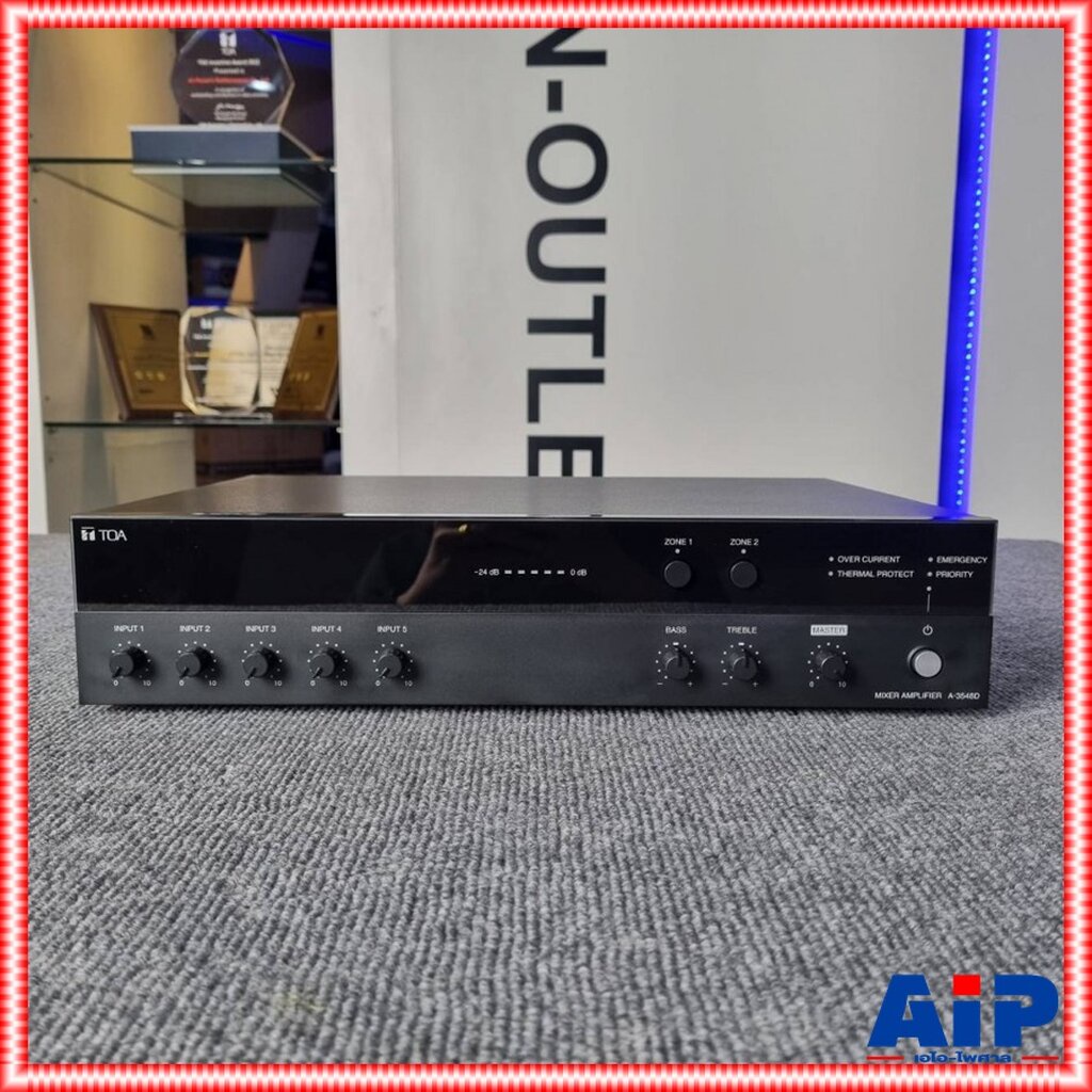 TOA A-3548D AMPLIFIER เครื่องขยายเสียง a3548d AMP amp แอมป์ แอมป์TOA ...
