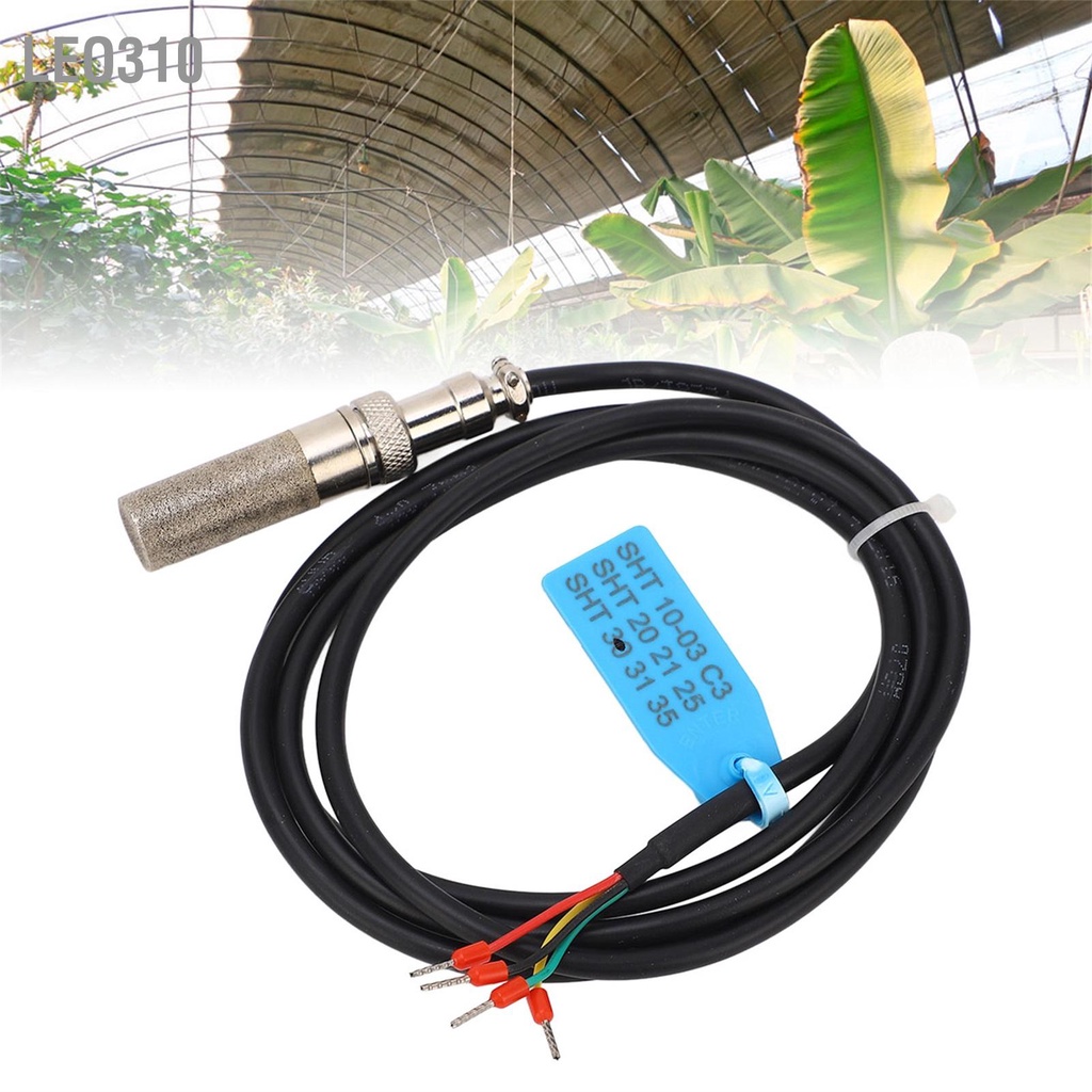 Leo310 เซ็นเซอร์ความชื้น FS200 SHT45 IIC เอาต์พุตดิจิตอลอุณหภูมิความชื้นดิน Probe Sensor DC3.3V ...