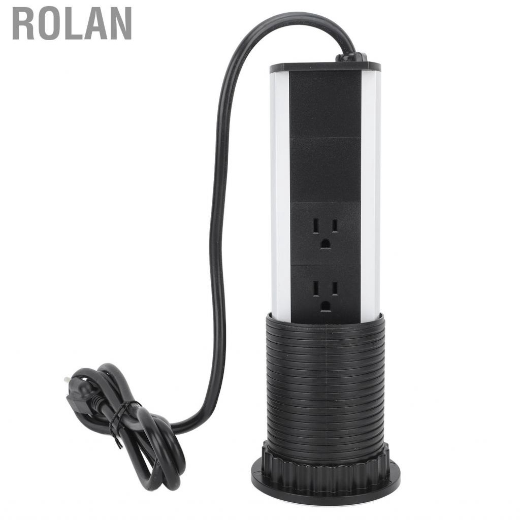 Rolan Pop Up Outlet Socket Recessed with 2 USB 3 Outlets Surge ...