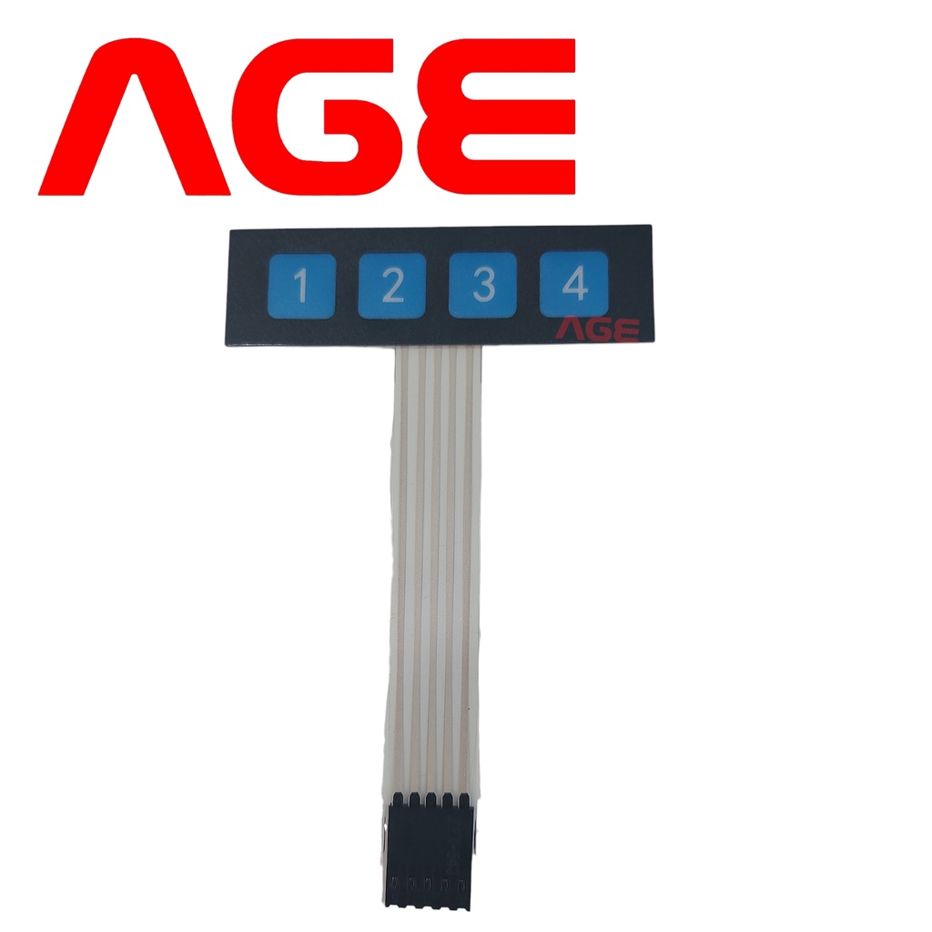 Membrane Keypad Matrix Switch 1x4 | Shopee Thailand