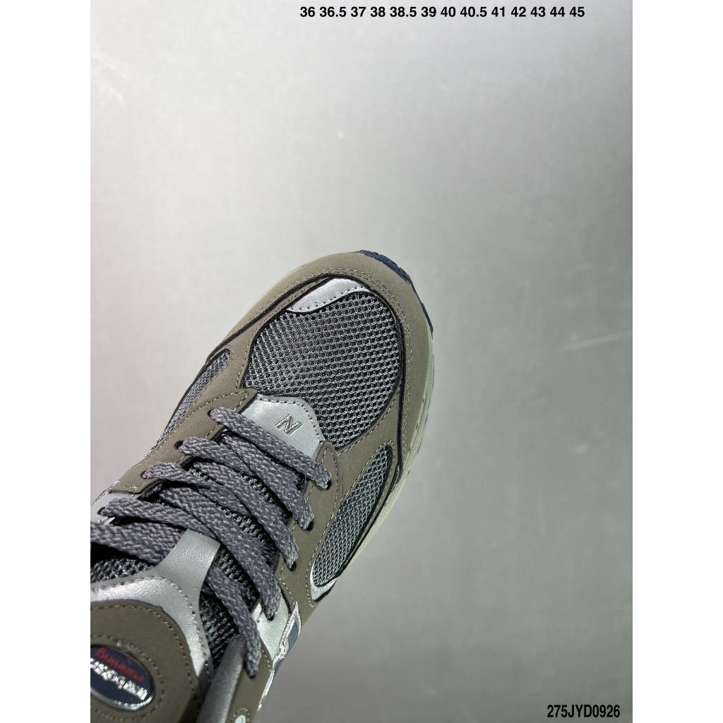 True New Balance ML2002 NB brown การดูดซับแรงกระแทกรองเท้าบาสเกตบอลวิน ...