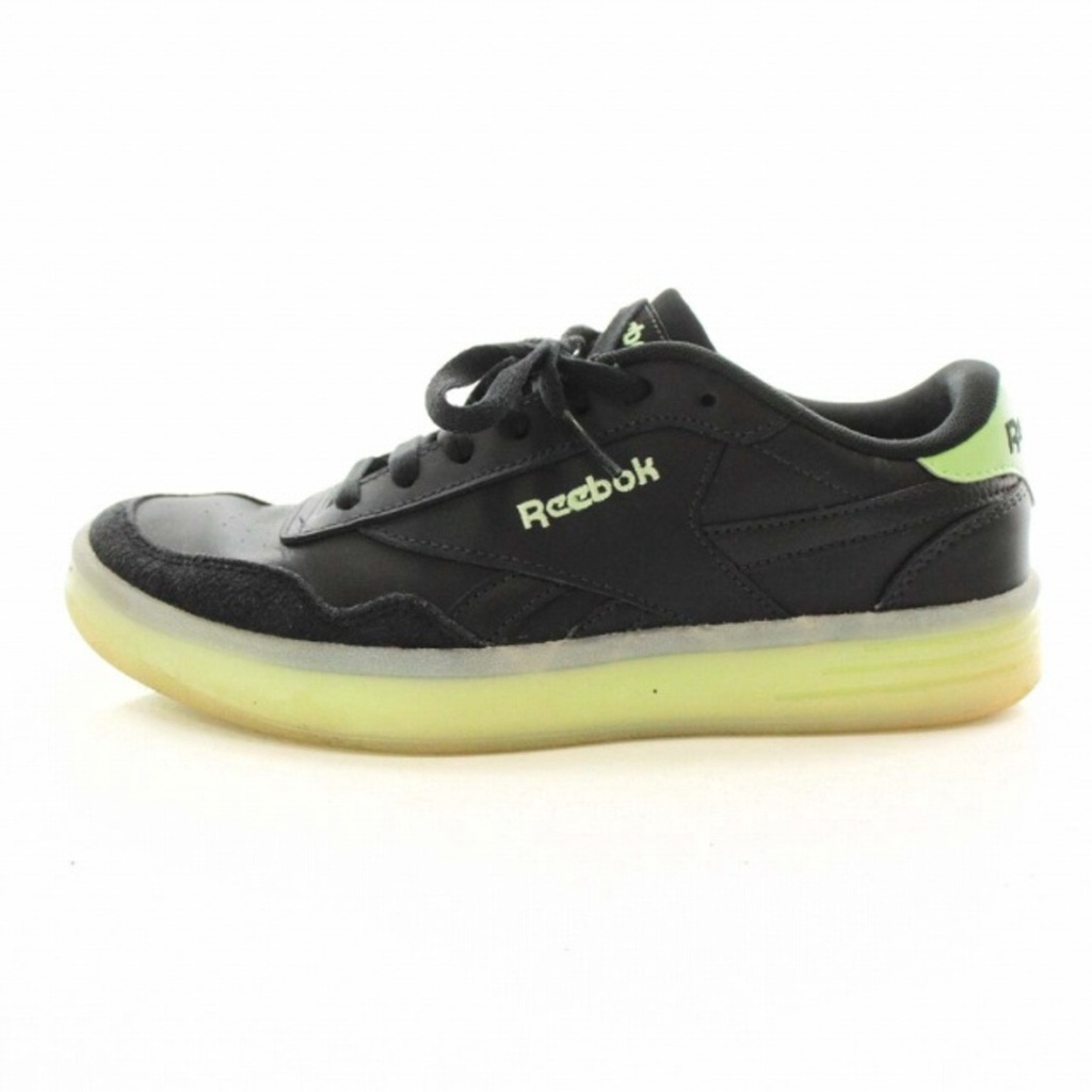 Reebok Royal Tech รองเท้าผ้าใบ 24.5 ซม. สีดํา สีเหลือง สีเขียว ส่งตรง ...