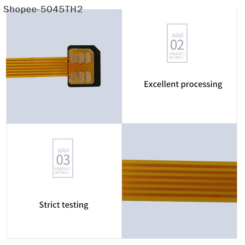 【ขายดี】สายต่อขยายซิมการ์ด Nano 4FF FPC เป็น Nano 4FF Micro 3FF มาตรฐาน ...