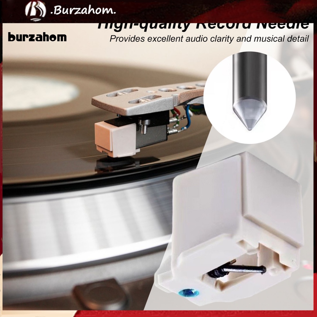 Bur_ เข็มสไตลัส คุณภาพสูง แบบเปลี่ยน สําหรับเครื่องเล่นแผ่นเสียงไวนิล Audio-technica At3600l ...