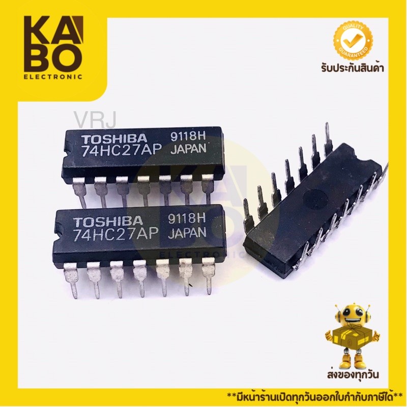 IC 74HC27AP 14 ขา Dip ของใหม่มีของพร้อมส่งในไทย | Shopee Thailand