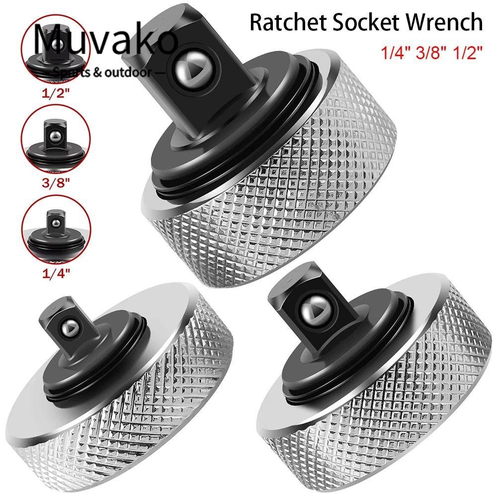 Muvako 1 ชิ้น Ratchet Handle, Reversible Finger Ratchet Socket ประแจ ...