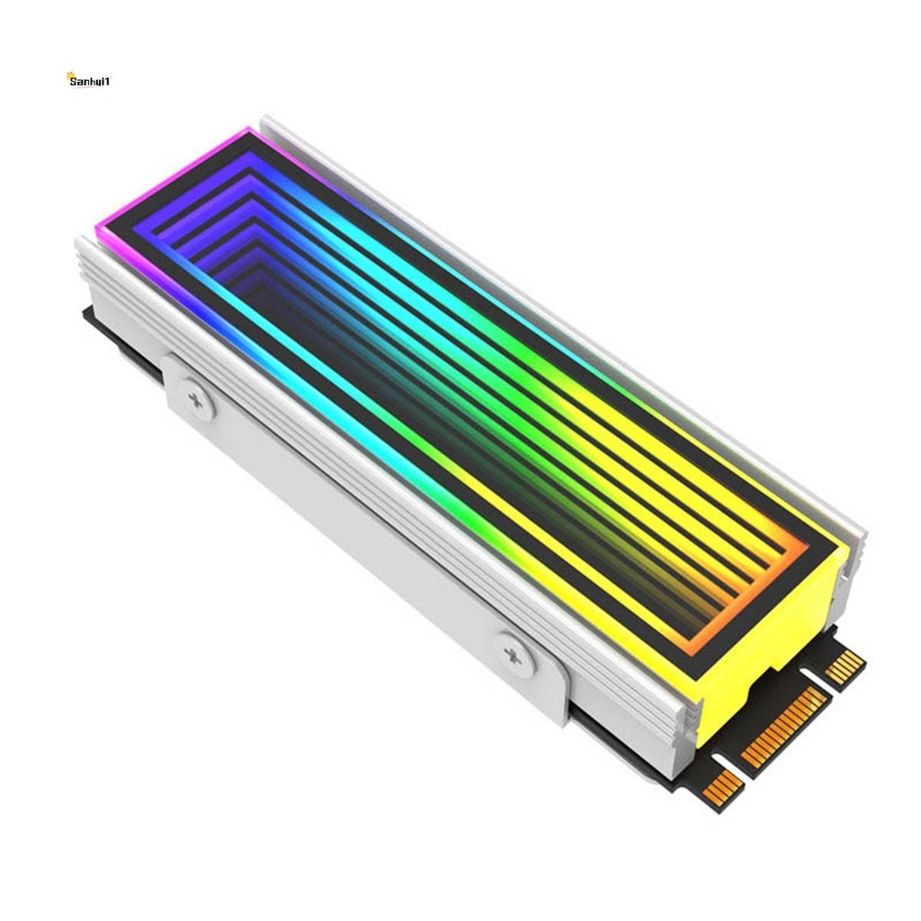 2280 SSD M2 หม้อน้ํา PC RGB M.2 Nvme Cooler ฮีทซิงค์ Endless Abyss ...
