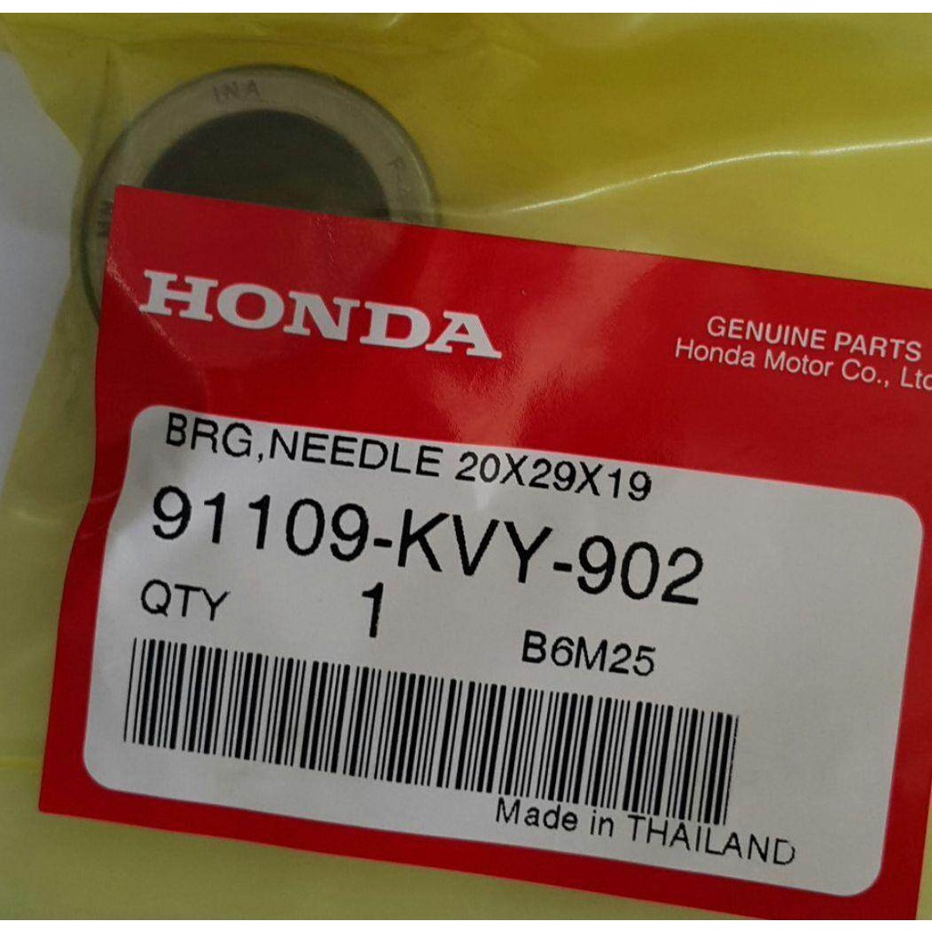 91109-KVY-902/91009-KVY-961ชุดลูกปืนพูเลย์ตามแท้ คลิ๊ก110i คลิ๊ก125i,สกู๊ปปี้ไอ,1ชุด2ชิ้น ...