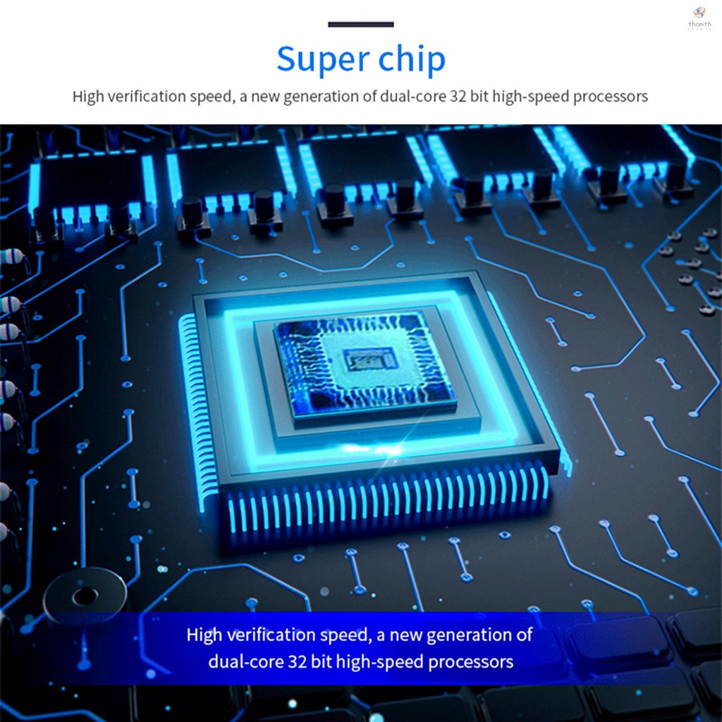 [TTHO] Bisofice เครื่องสแกนลายนิ้วมืออัจฉริยะ พร้อมหน้าจอแสดงผล 2.4 ...