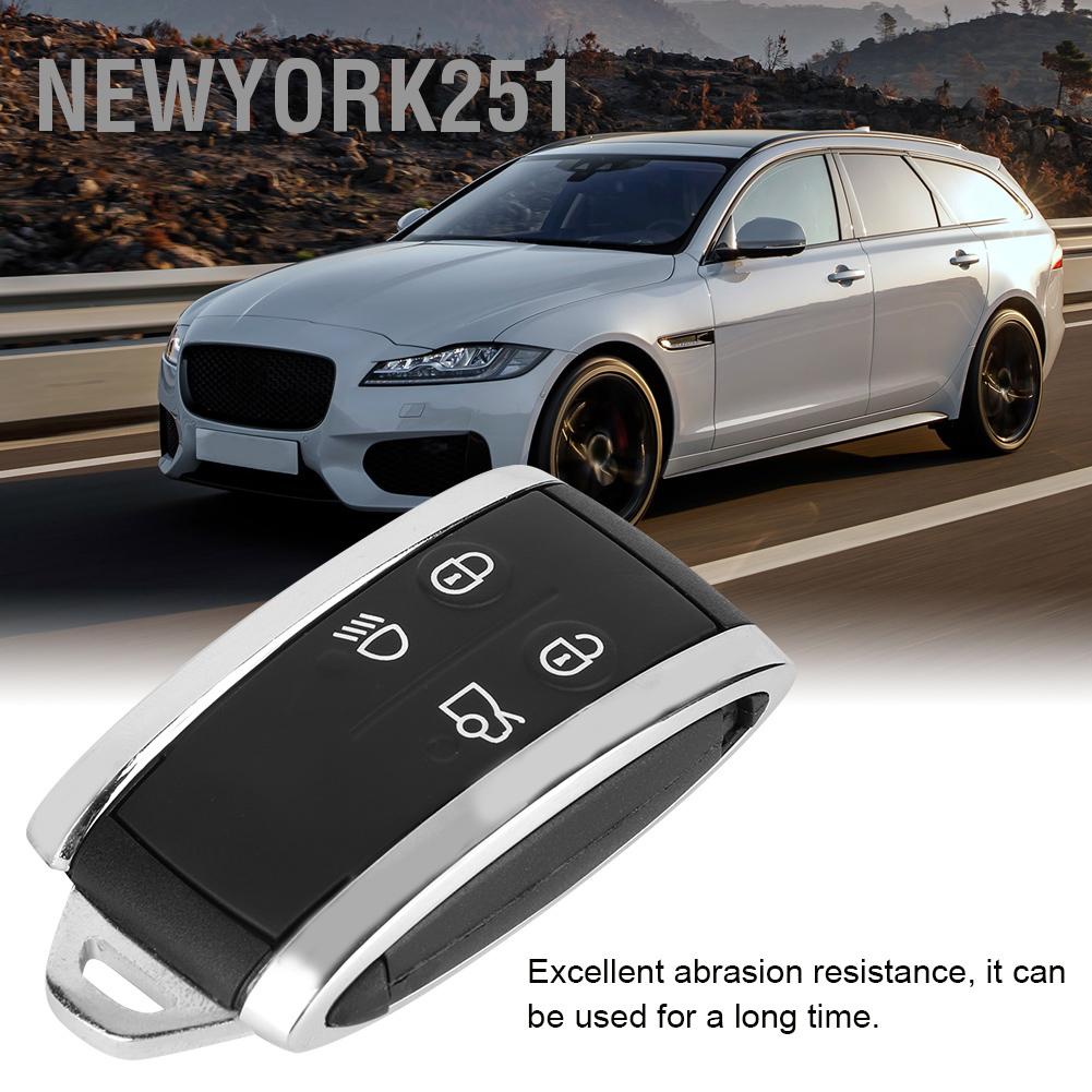 Newyork251 รถ รีโมท Key Fob Shell เคส เปลี่ยนเหมาะสำหรับ Jaguar XF 2009 ...