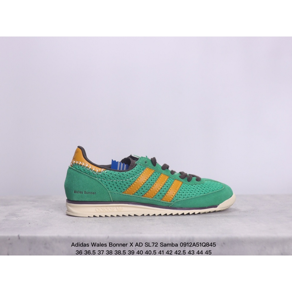 Wales Bonner X Adidas New Originals SL72 Samba การดูดซับแรงกระแทก ...