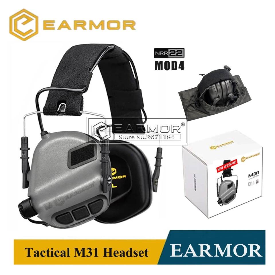 EARMOR M31 ครอบหูตัดเสียง (ไม่มีไมค์) ลดเสียงได้ระดับ NRR22 | Shopee Thailand
