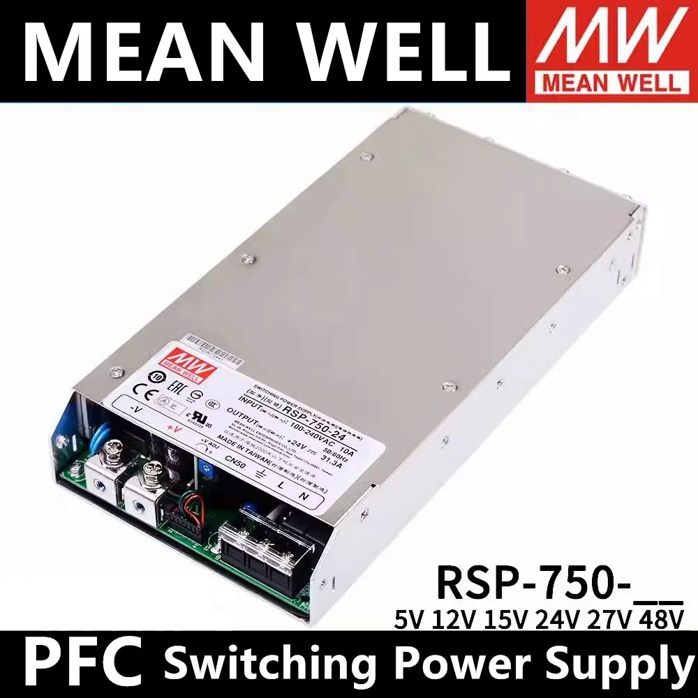 Mean พาวเวอร์ซัพพลาย RSP-750-5 RSP-750-12 RSP-750-15 RSP-750-24 RSP-750-27 RSP-750-48 | Shopee ...