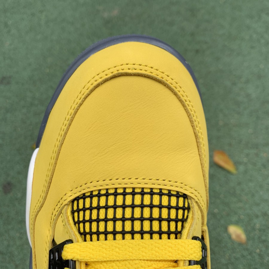 2023 NEW Air Jordan 4 retro Lighting Thunder yellow aj4 basketball ...