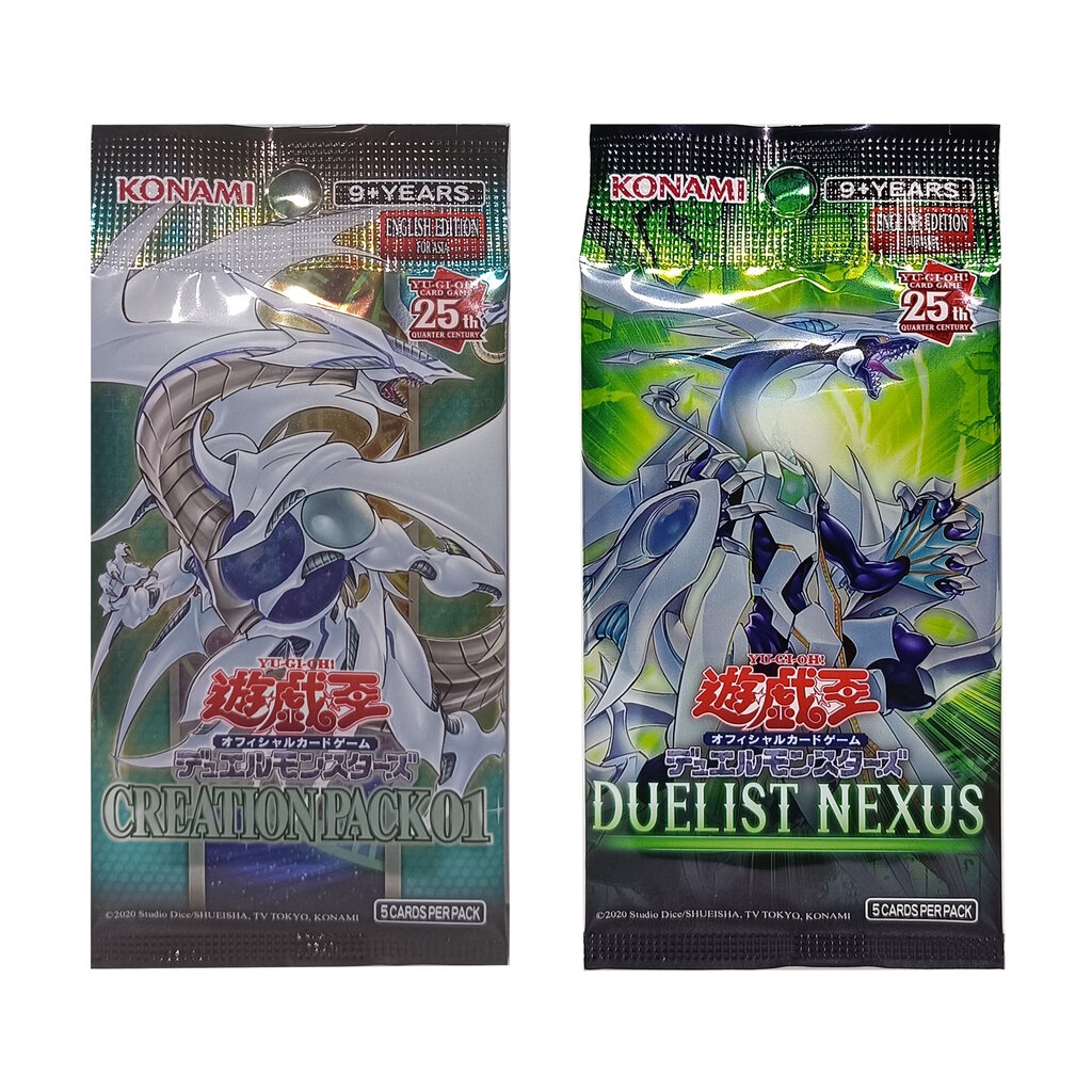 Game Card Yu-Gi-Oh! Booster Pack Yugioh Asia English OCG Konami ซองสุ่มการ์ดยูกิของแท้ ภาษา ...