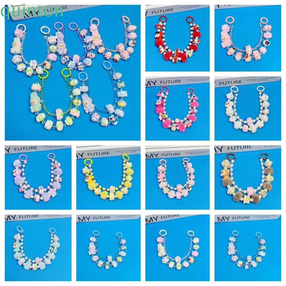 Quinton Labubu พวงกุญแจ, ลูกปัดเรซิ่น Crybaby พวงกุญแจ, น่ารัก Kawaii ...