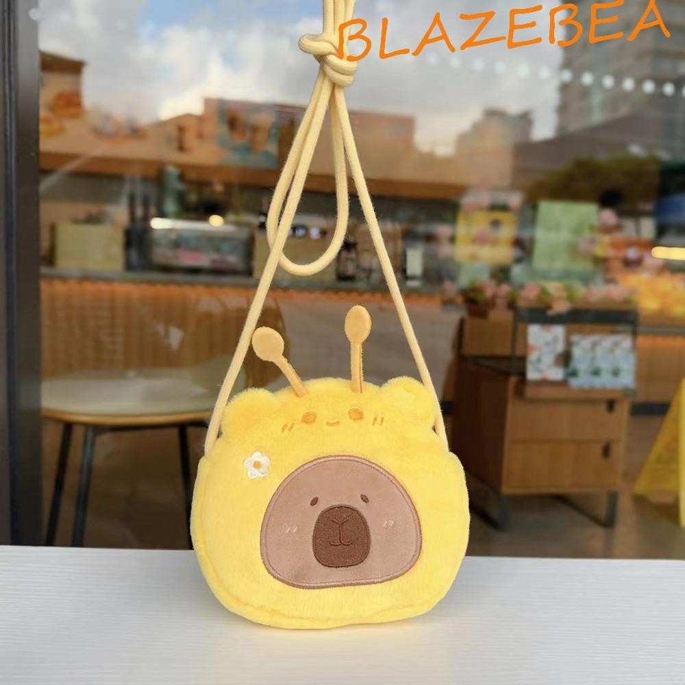 Blazebea Capybara กระเป๋าสะพายข้าง, Panda Cross Dressing Plush กระเป๋าสะพาย, Party Bee Kawaii PP ...