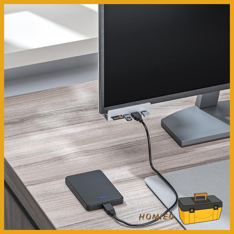 Homie แบบพกพาคลิป Type C Hub USB3 0 Hub Type C อะแดปเตอร์พร้อมฟังก์ชั่น ...