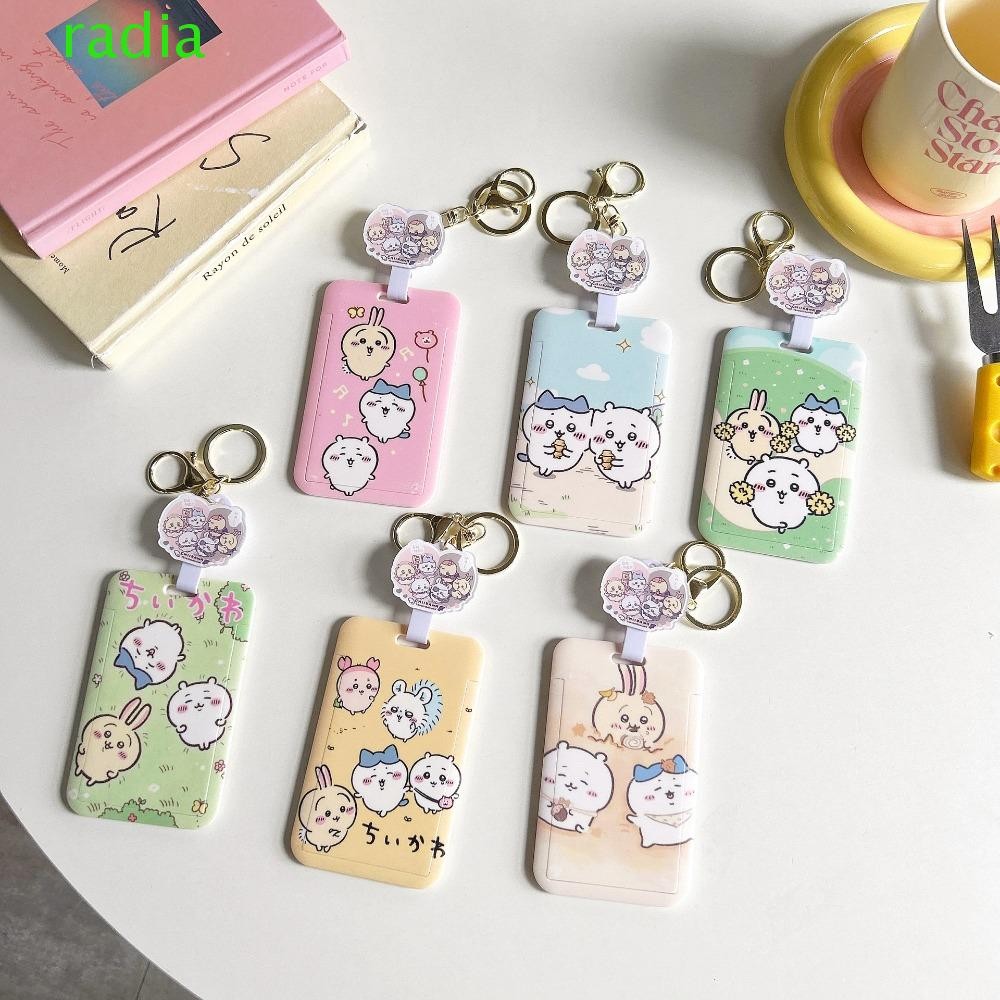 Radiantzap Chikawa Card Holder, การ์ตูน Periphery Retractable Buckle ...