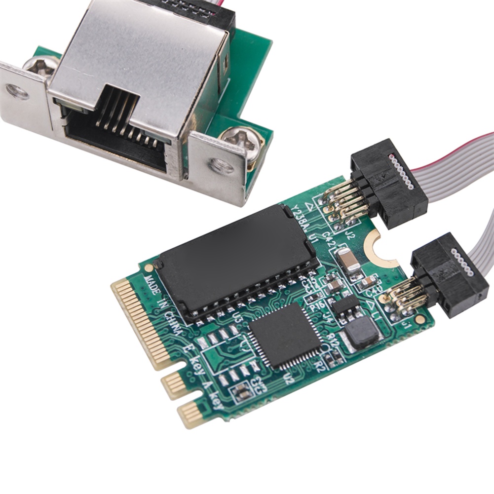 [Dcline.th] อะแดปเตอร์การ์ดเครือข่ายอีเธอร์เน็ต M.2 Gigabit PCIE M2 ...