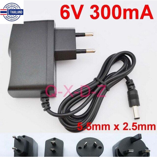 ชาร์จ6V 200mA 300mA 400mA 500mA 600mA 700mA 800mA AC 100V-240V ...