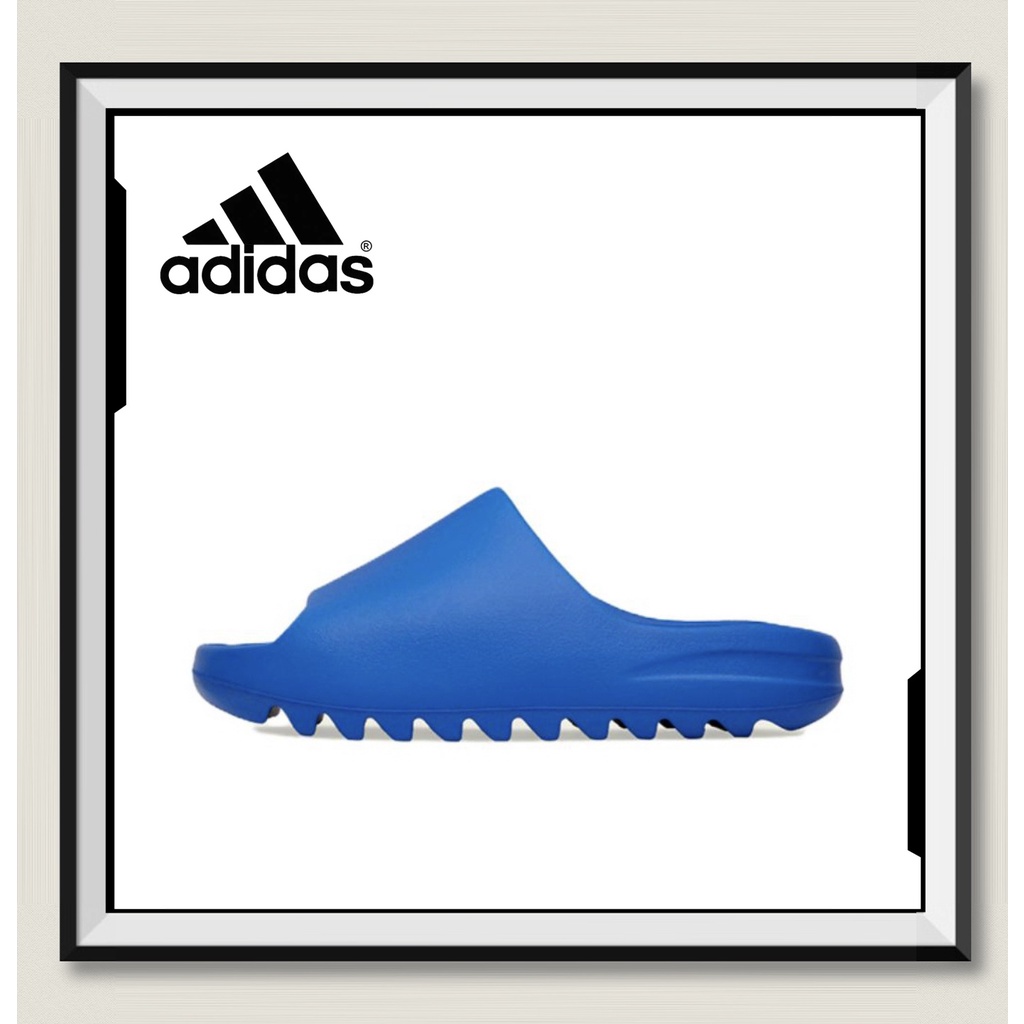Adidas Yeezy Slid azure id4133 ของแท้ 100% แนะนำ | Shopee Thailand